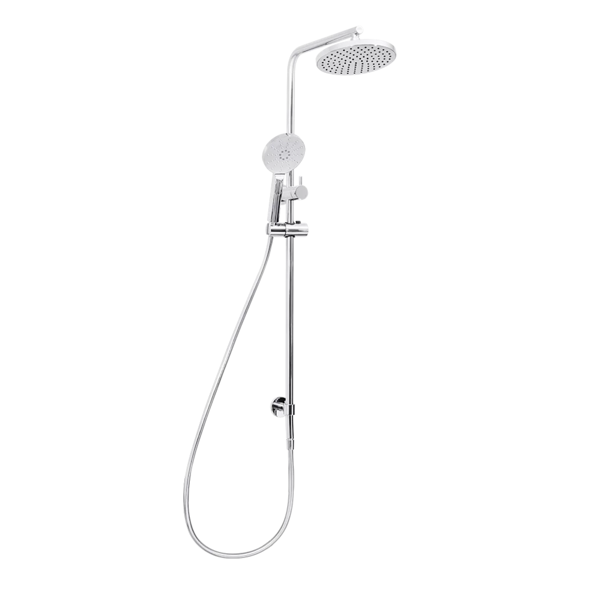 Chai 2 in 1 twin shower Matt Black | Mitcham Plumbing Plus