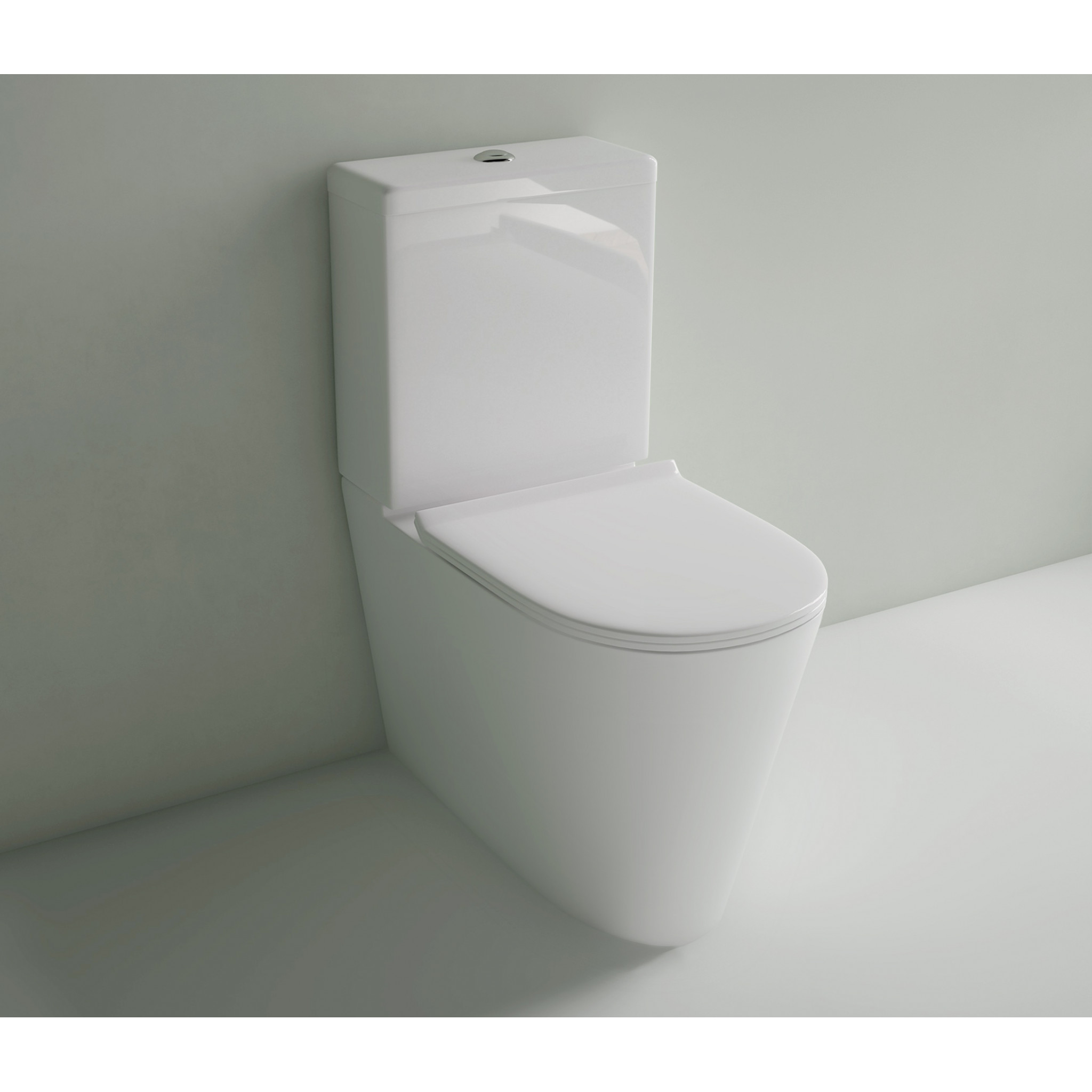 Manhattan Rimless BTW Toilet Suite | Mitcham Plumbing Plus